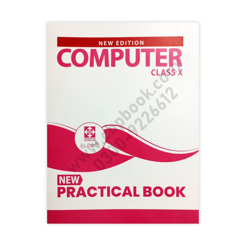 Practical Computer For Class X – Class 10 By Dr Saifuddin – CBPBOOK
