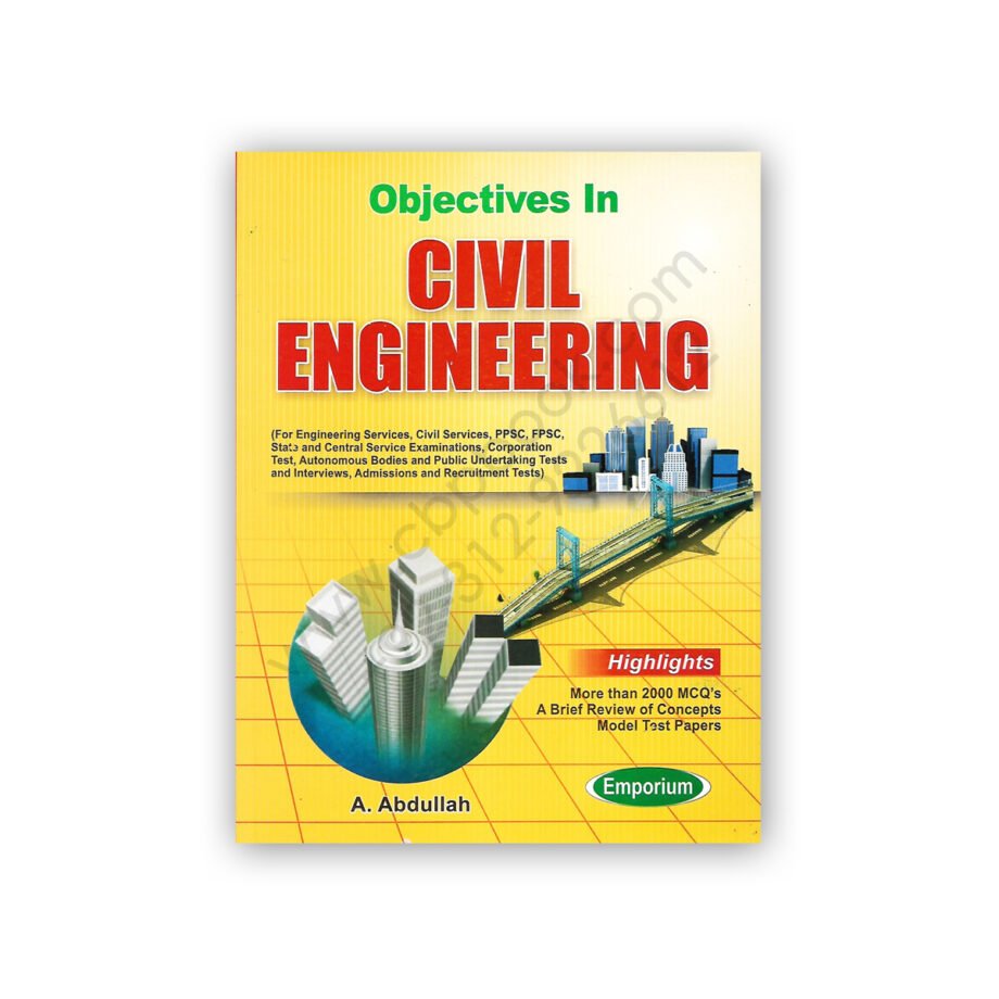 CIVIL ENGINEERING By A Abdullah – EMPORIUM – CBPBOOK