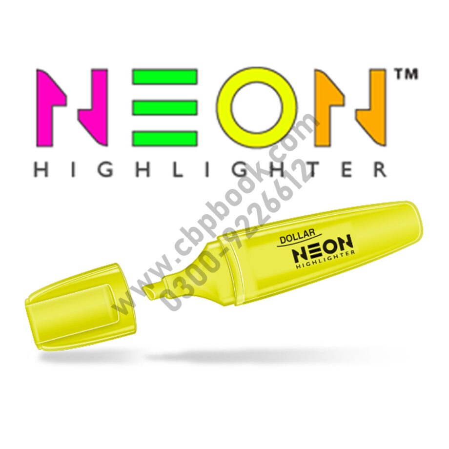 Dollar Neon Highlighter 5mm – CBPBOOK