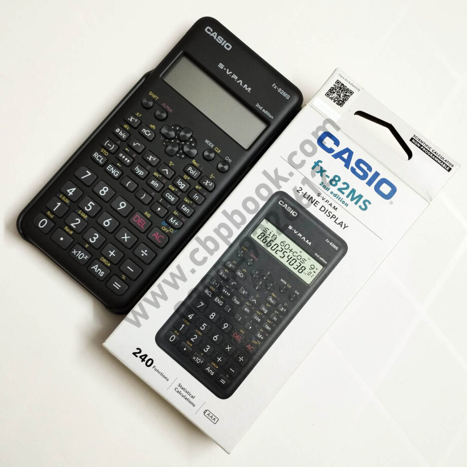 CASIO Scientific Calculator FX-82MS 2nd Edition Original – CBPBOOK