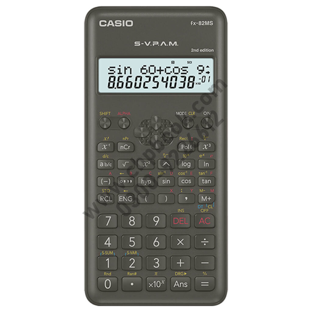 CASIO Scientific Calculator FX-82MS 2nd Edition Original – CBPBOOK