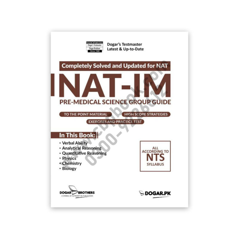 NTS NAT IM Complete Guide By Muhammad Idrees – DOGAR Brother – CBPBOOK