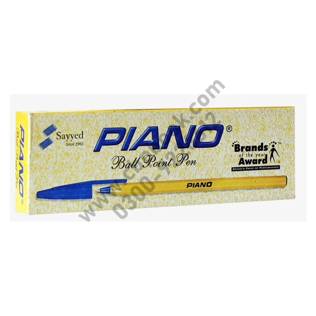 PIANO Ball Point Pen – Pack of 10 – CBPBOOK