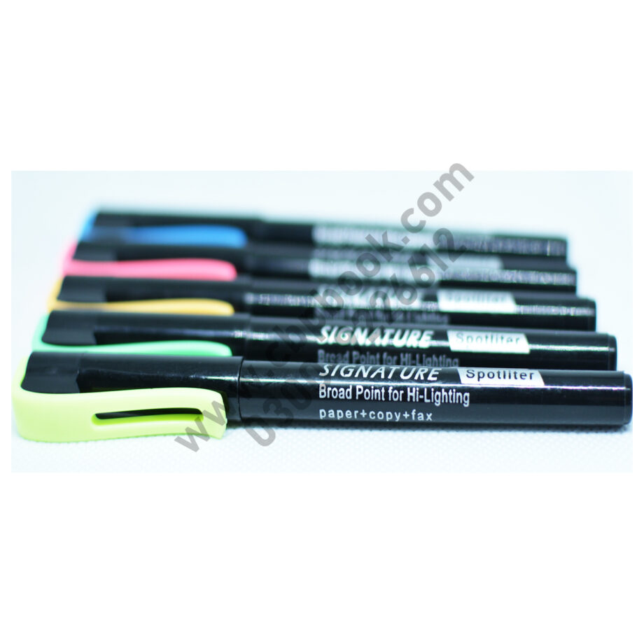 Signature Spotliter Highlighter – CBPBOOK