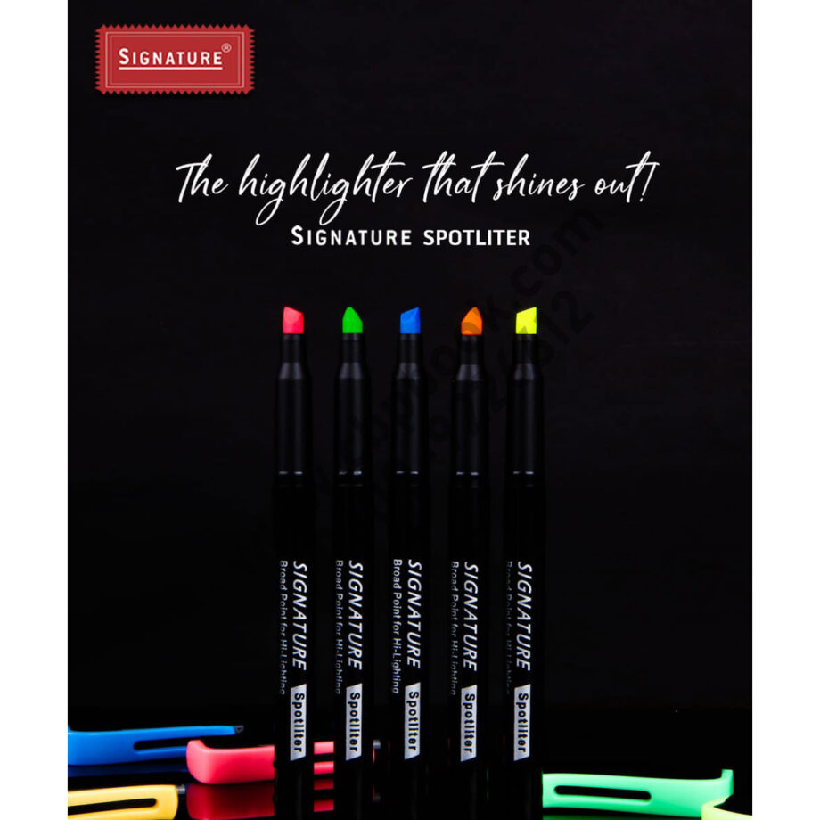 Signature Spotliter Highlighter – CBPBOOK