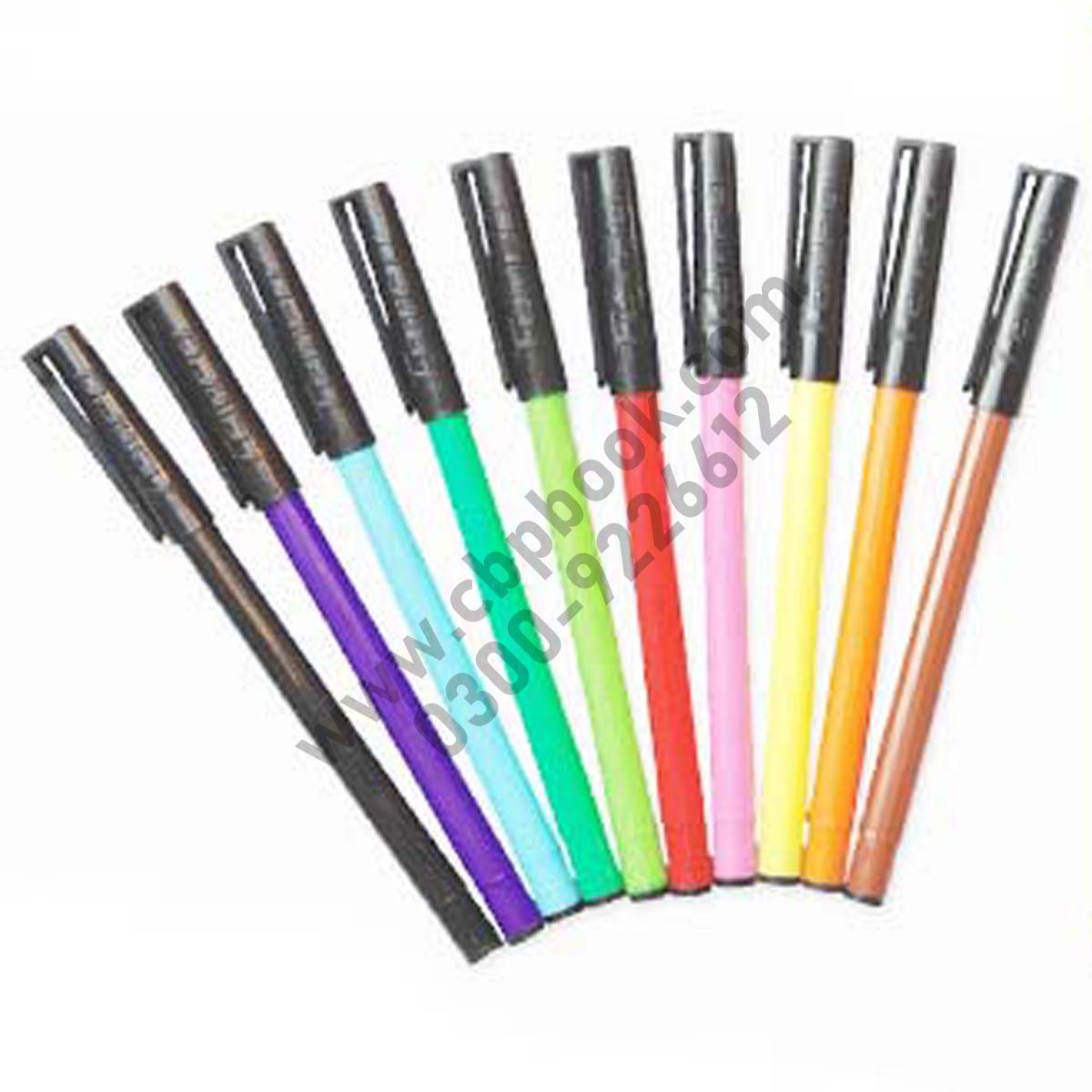 Tempo Fibretip 10 Coloring Markers – Multi Color – CBPBOOK