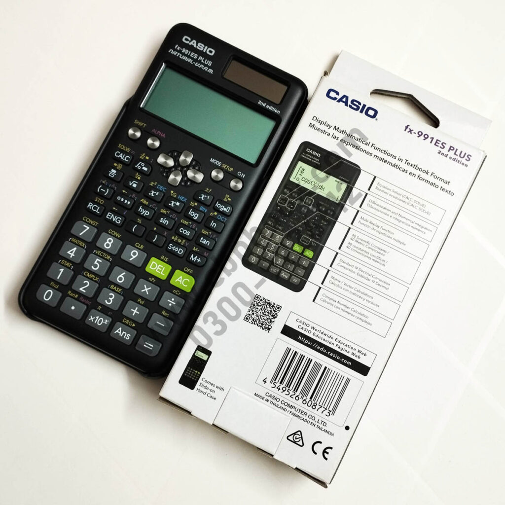 CASIO Scientific Calculator FX-991ES Plus 2nd Edition Original – CBPBOOK