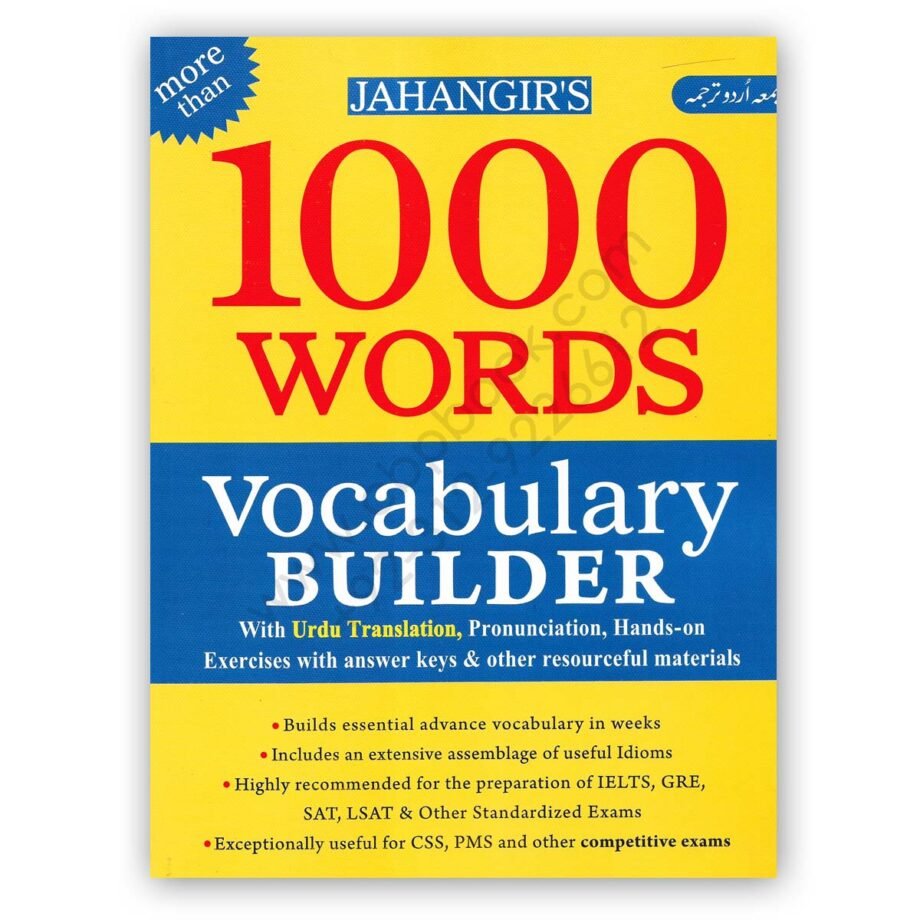 More Than 1000 WORDS VOCABULARY BUILDER – JAHANGIR – CBPBOOK