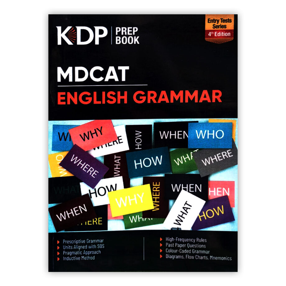 KIPS KDP MDCAT English Grammar Prep Book 4th Edition – CBPBOOK