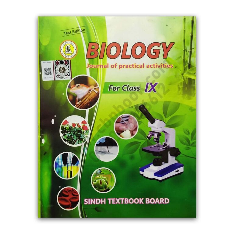 Biology Journal of Practical Activities For Class IX – Class 9 – Sindh ...