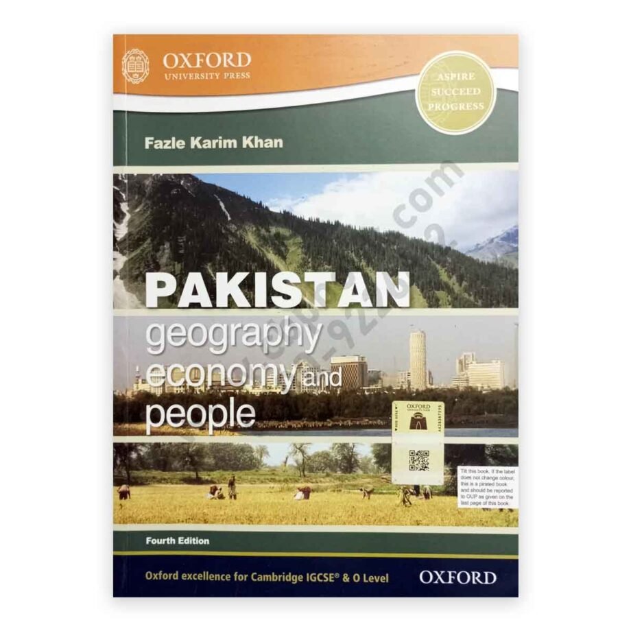 Pakistan Geography, Economy & People 4th Edition Fazle Karim Khan ...