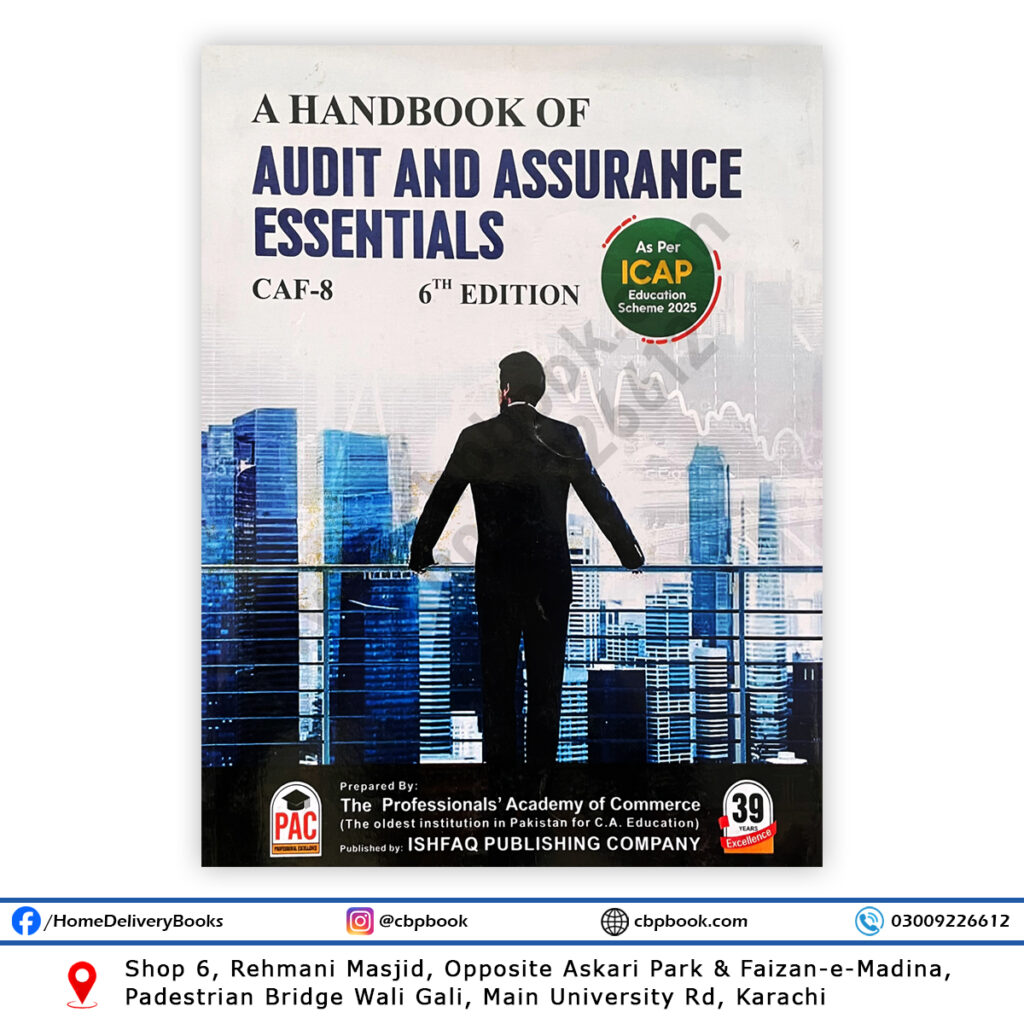 CA CAF 8 Audit & Assurance By Akash Mukesh Kumar – ARTT – CBPBOOK