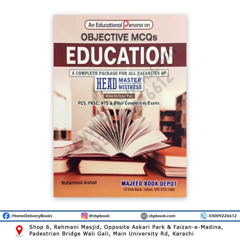 Education MCQs Guide For Headmaster By Muhammad Arshad – Majeeb Book ...
