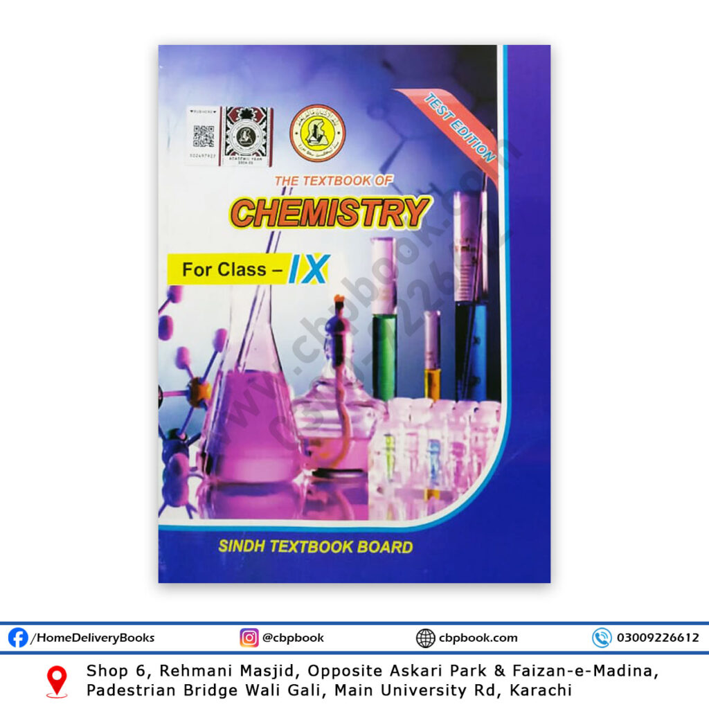 The Text Book of Chemistry For Class IX – Class 9 – Sindh Textbook ...
