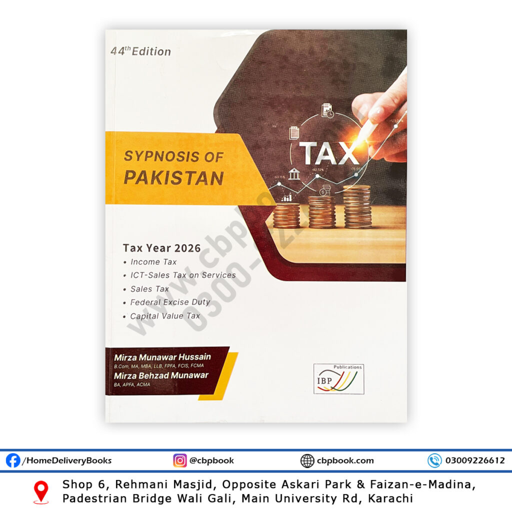 CA CFAP 5 Tax Planning & Practices 15th Ed Summer 2026 By Bilal Azhar ...