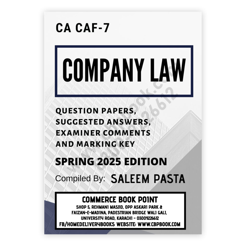 CA CFAP 5 Tax Planning & Practices 14th Ed Winter 2025 By Bilal Azhar ...