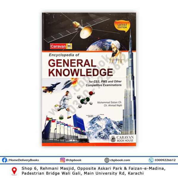 Caravan Encyclopedia of General Knowledge 2026 by Ch Ahmed Najib – CBPBOOK