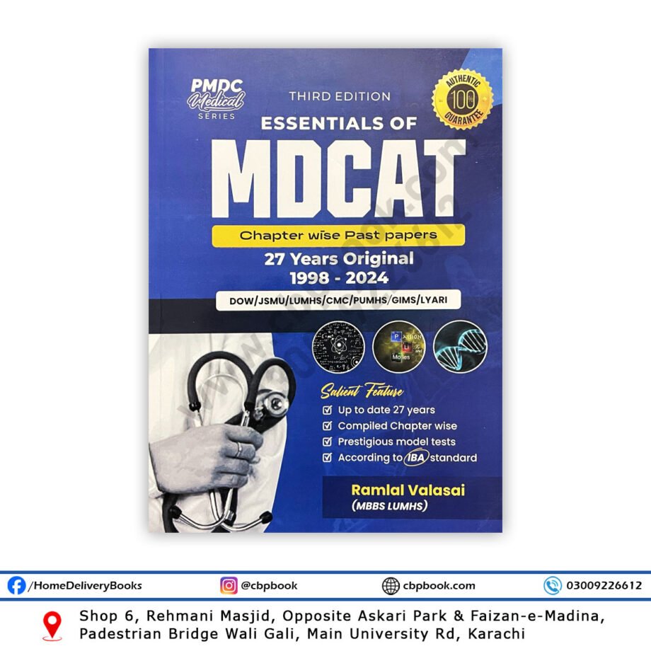 MDCAT Practice Book 30,000+ MCQs 2025 Edition Volume 1 & 2 by Nearpeer – CBPBOOK