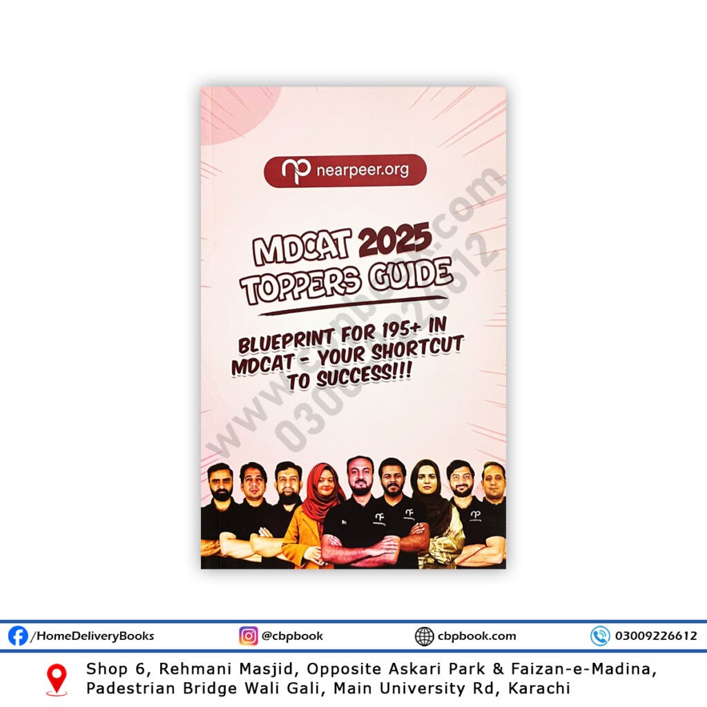 MDCAT Practice Book 30,000+ MCQs 2025 Edition Volume 1 & 2 by Nearpeer – CBPBOOK