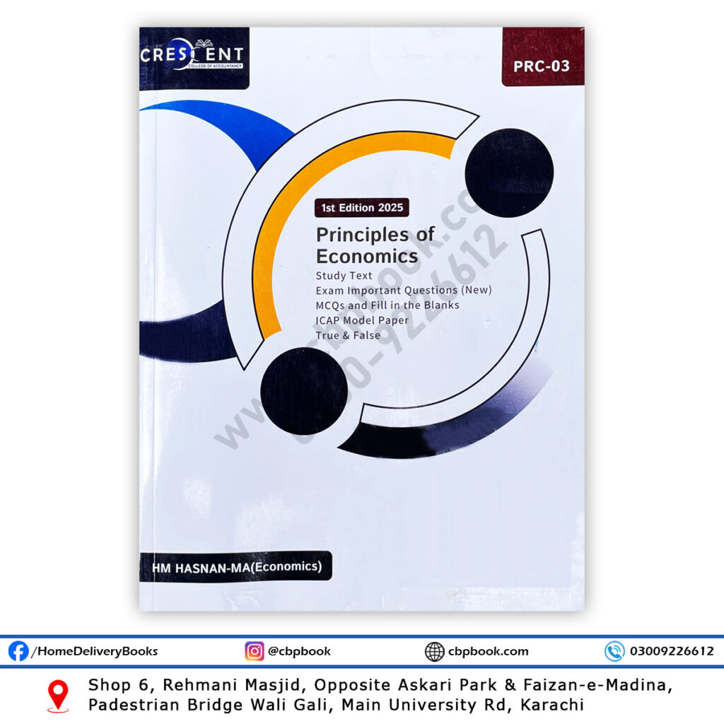 CA PRC 3 Principles of Economics 2024-25 Edition – RISE Publications ...