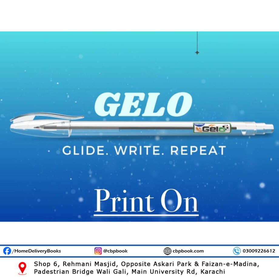 Mercury Gelo Liquid Gel Pen – Premium Quality – CBPBOOK